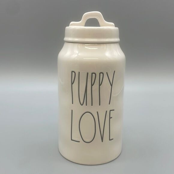 Rae Dunn | Storage & Organization | Rae Dunn Puppy Love Lidded Ceramic ...
